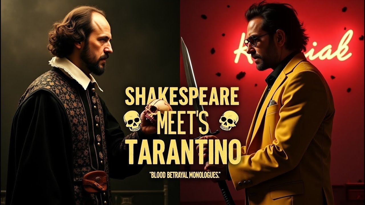 SHAKESPEARE MEETS TARANTINO : "Blood Betrayal Monologues" - YouTube