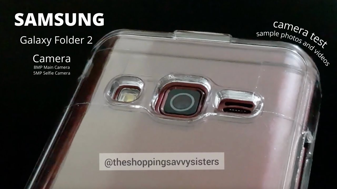 Samsung Galaxy Folder 2 Camera - YouTube