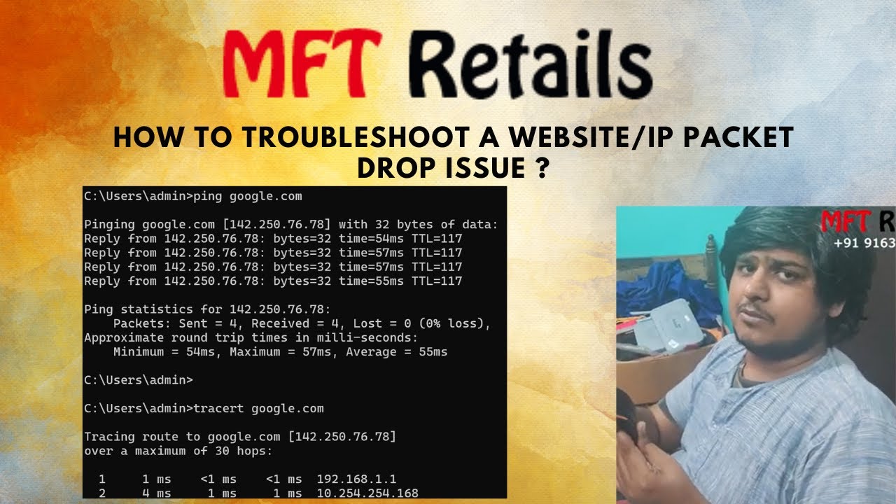 How to troubleshoot a website Issue ? MFT Retails Live - YouTube