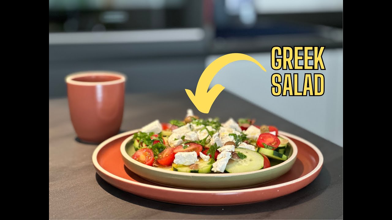 ASMR Eating Greek salad - YouTube