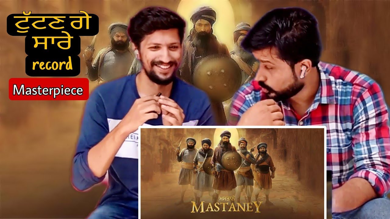 Mastaney Movie Trailer Reaction @VehliJantaRecords Punjabi Review Wala ...
