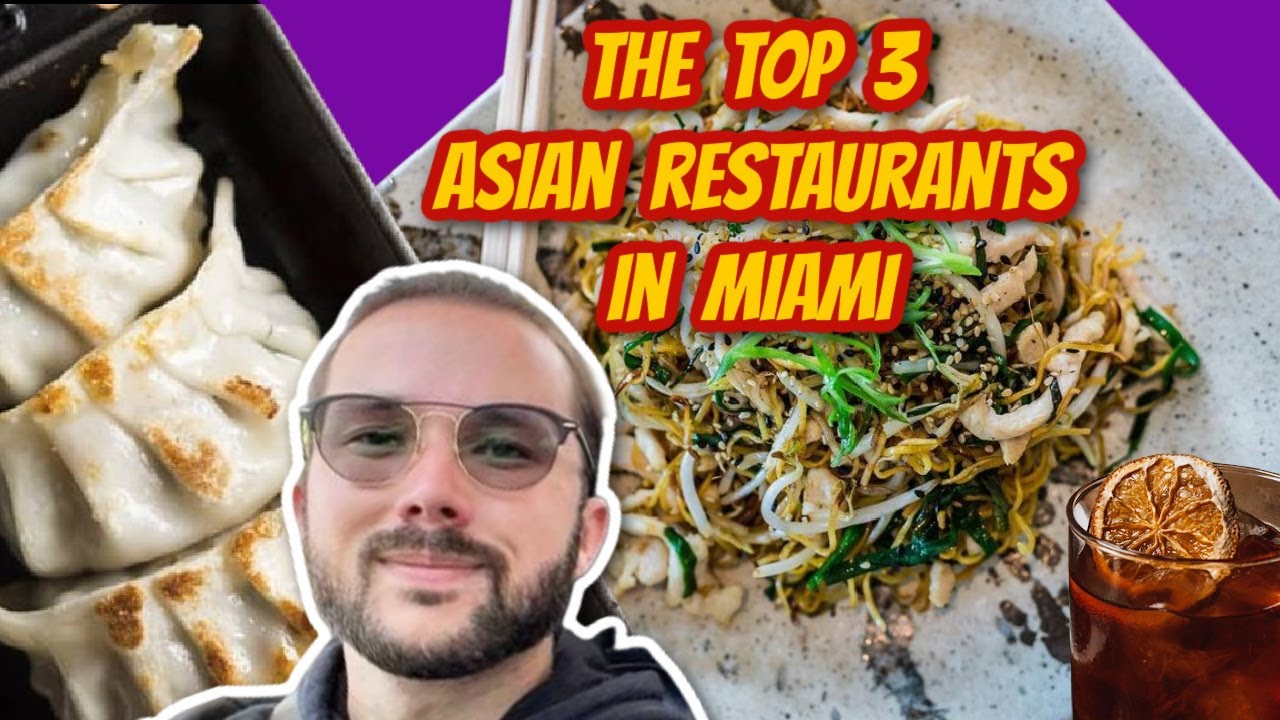 Top 3 Asian Restaurants in Miami - Will's Picks! - YouTube