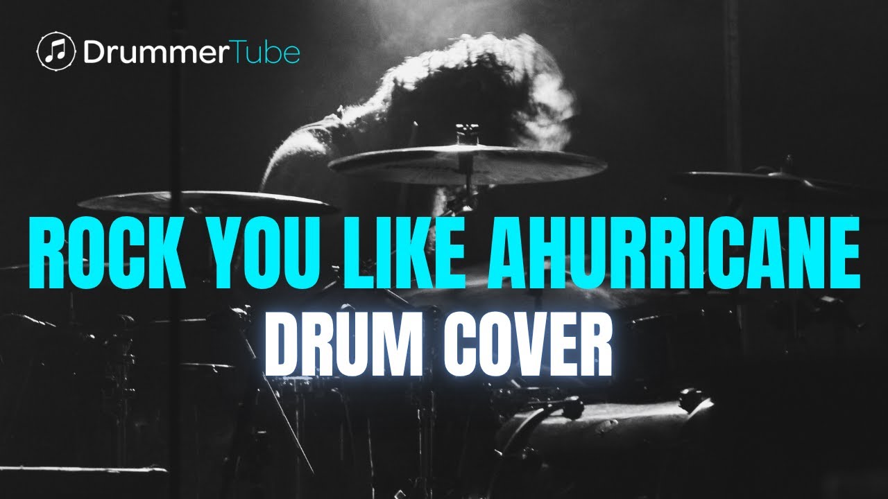How to play "Rock you like a hurricane" (Scorpions) on drums | Rock you ...