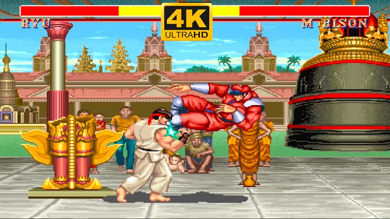 Street Fighter II The World Warrior! / RYU Gameplay / 4K HD 60 FPS ...