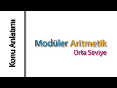 Modüler Aritmetik Konu Anlatımı | Seviye: DGS, KPSS, ALES