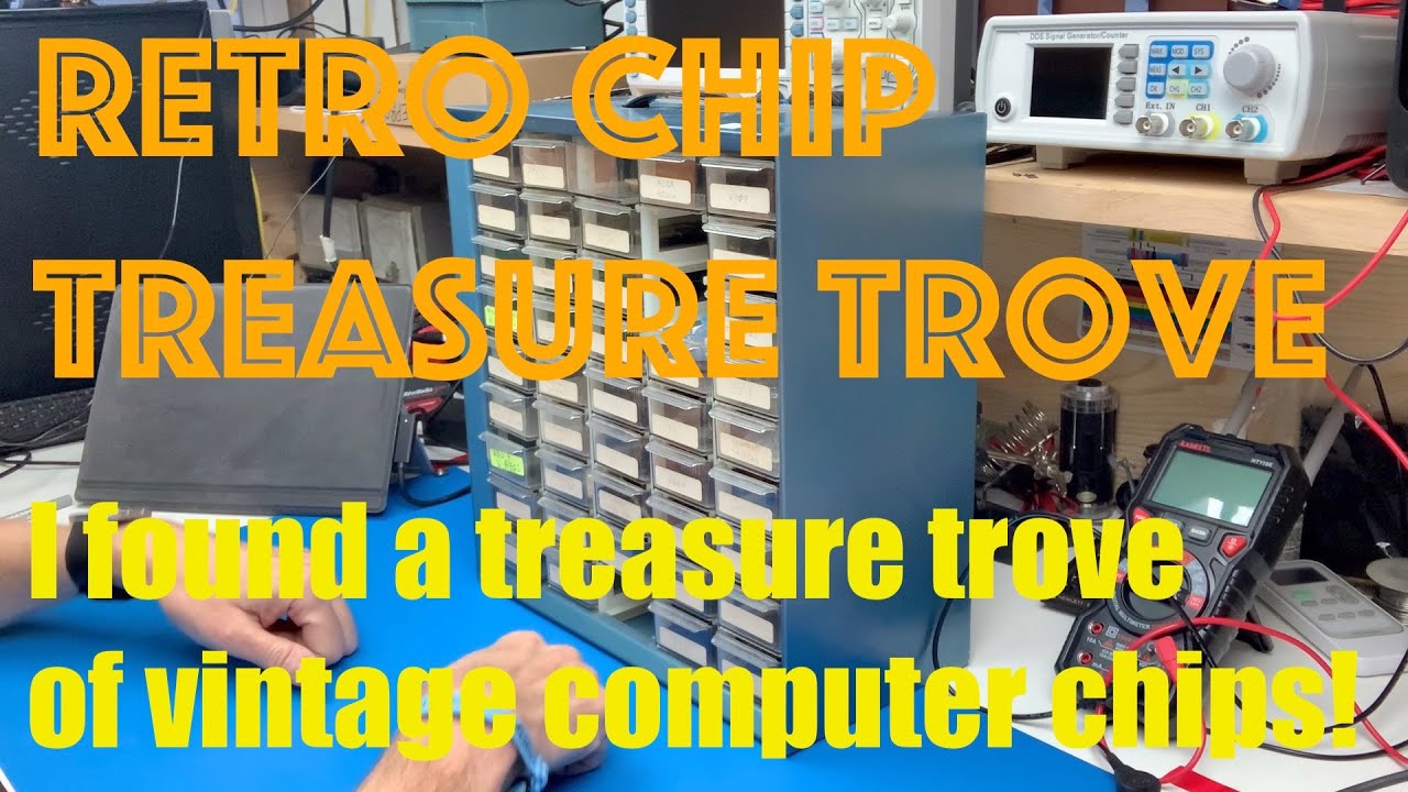 Retro Computer Chip Treasure Trove - YouTube