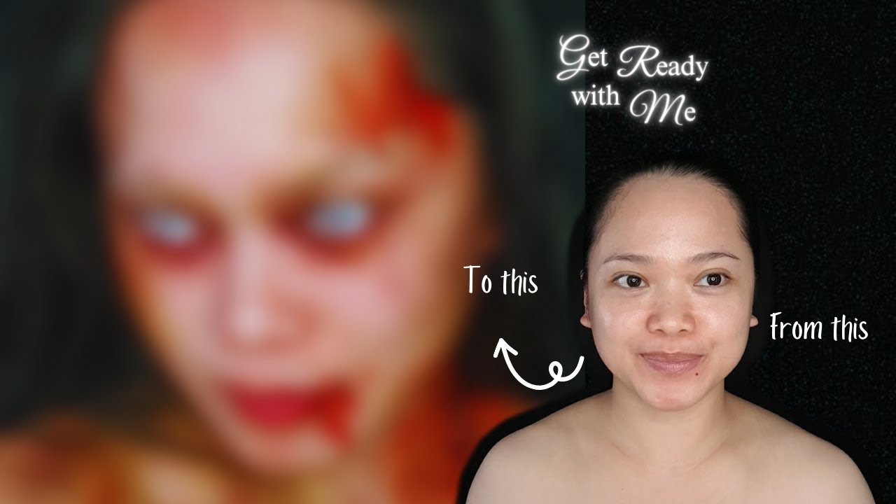 Zombie Virus Carrier Makeup Special FX | GRWM typa thing but the undead ...