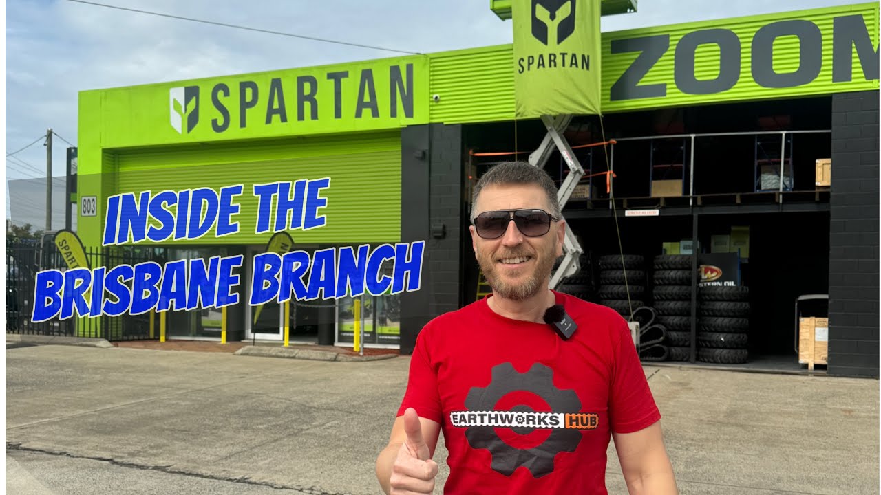 Meet Spartan Machinery Brisbane - I do a branch tour - YouTube