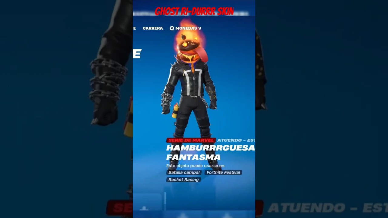 NEW GHOST RI-DURRR SKIN ! #fortnite #youtubecreatorcommunity #shorts ...