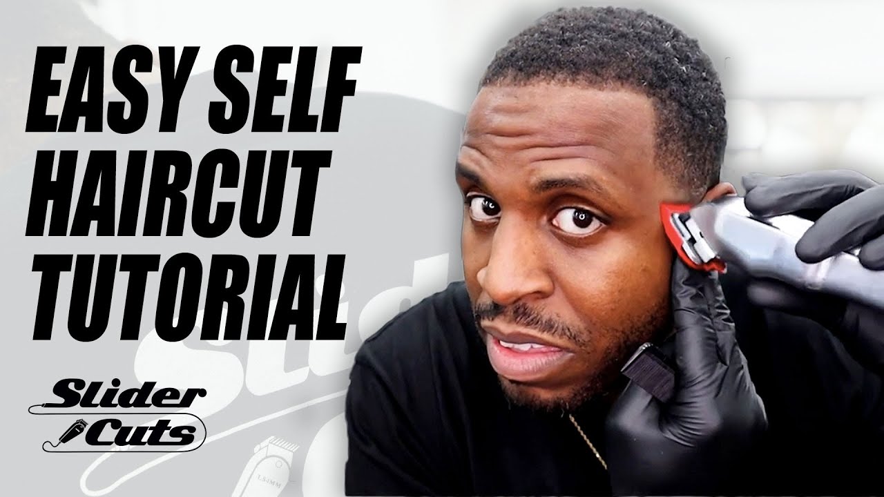EASY SELF HAIRCUT TUTORIAL | SLIDERCUTS - YouTube