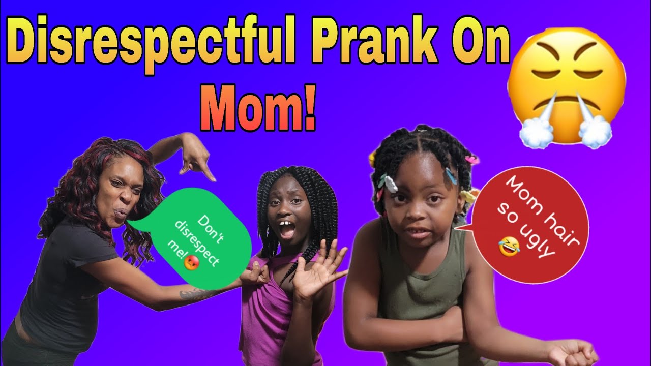 DISRESPECTFUL PRANK ON OUR MOMMA!😡😡 WE ALMOST GOT A WHOOPING 🤣🤣 # ...