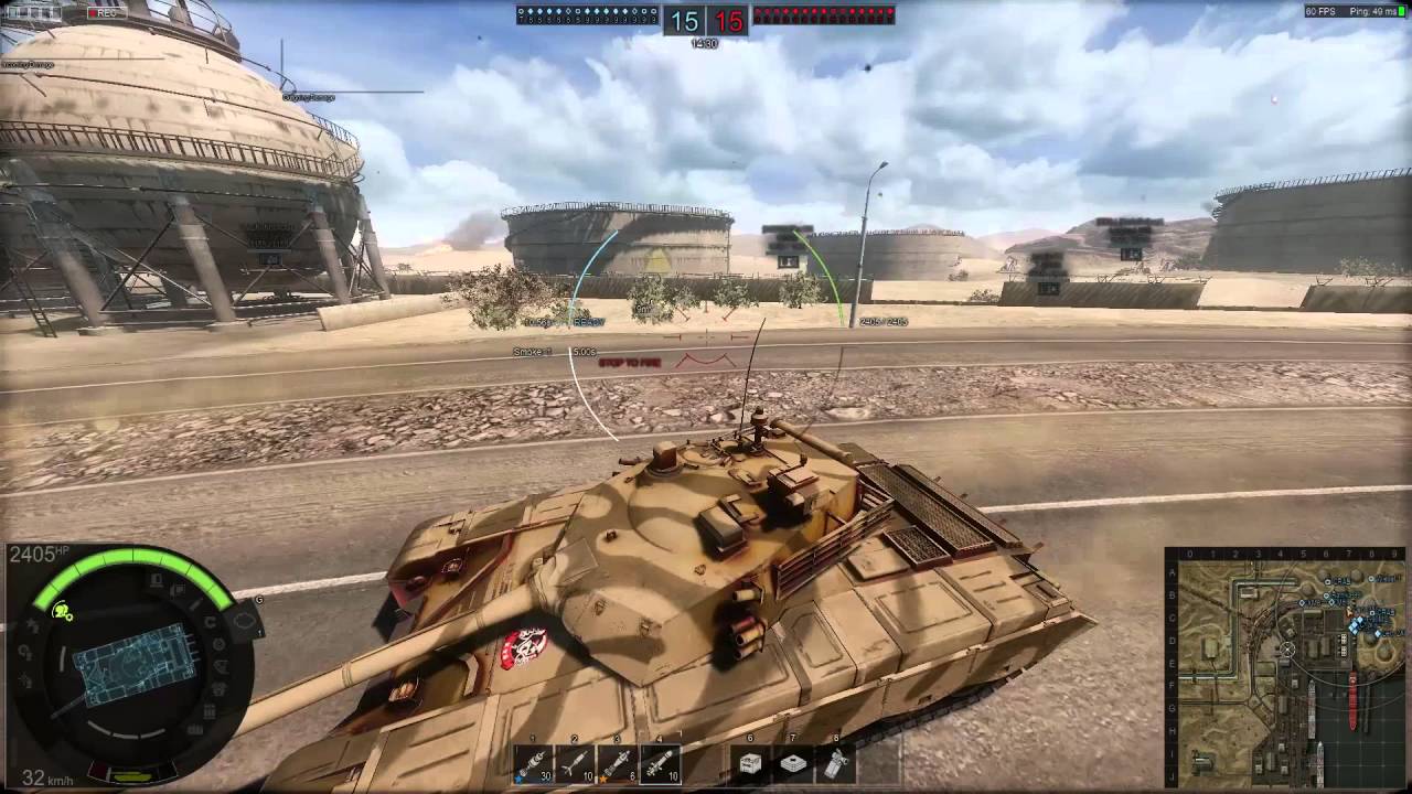 Armored Warfare Tank Review: Type 98 MBT - YouTube