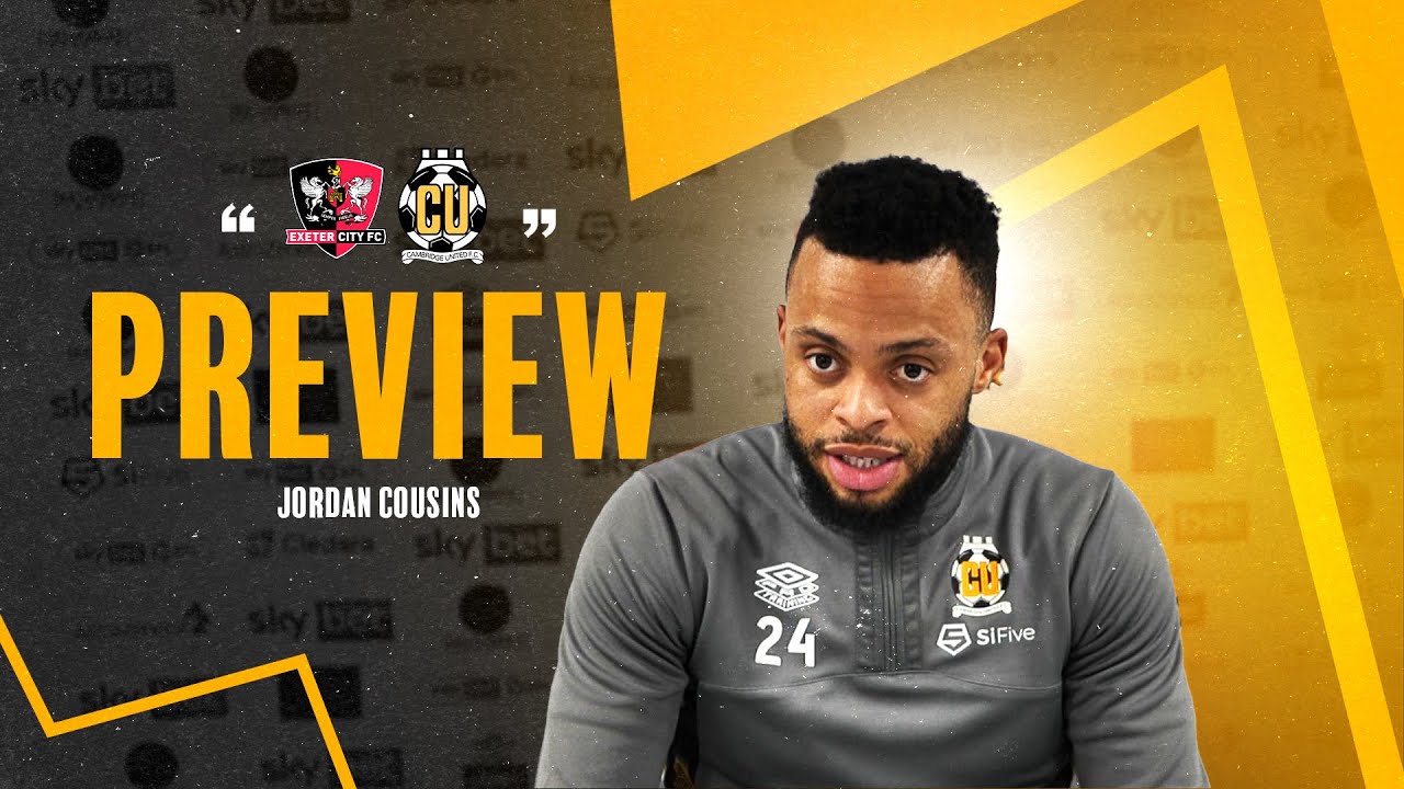"Long may it continue!" 🗣️ Jordan Cousins Exeter City (A) preview - YouTube