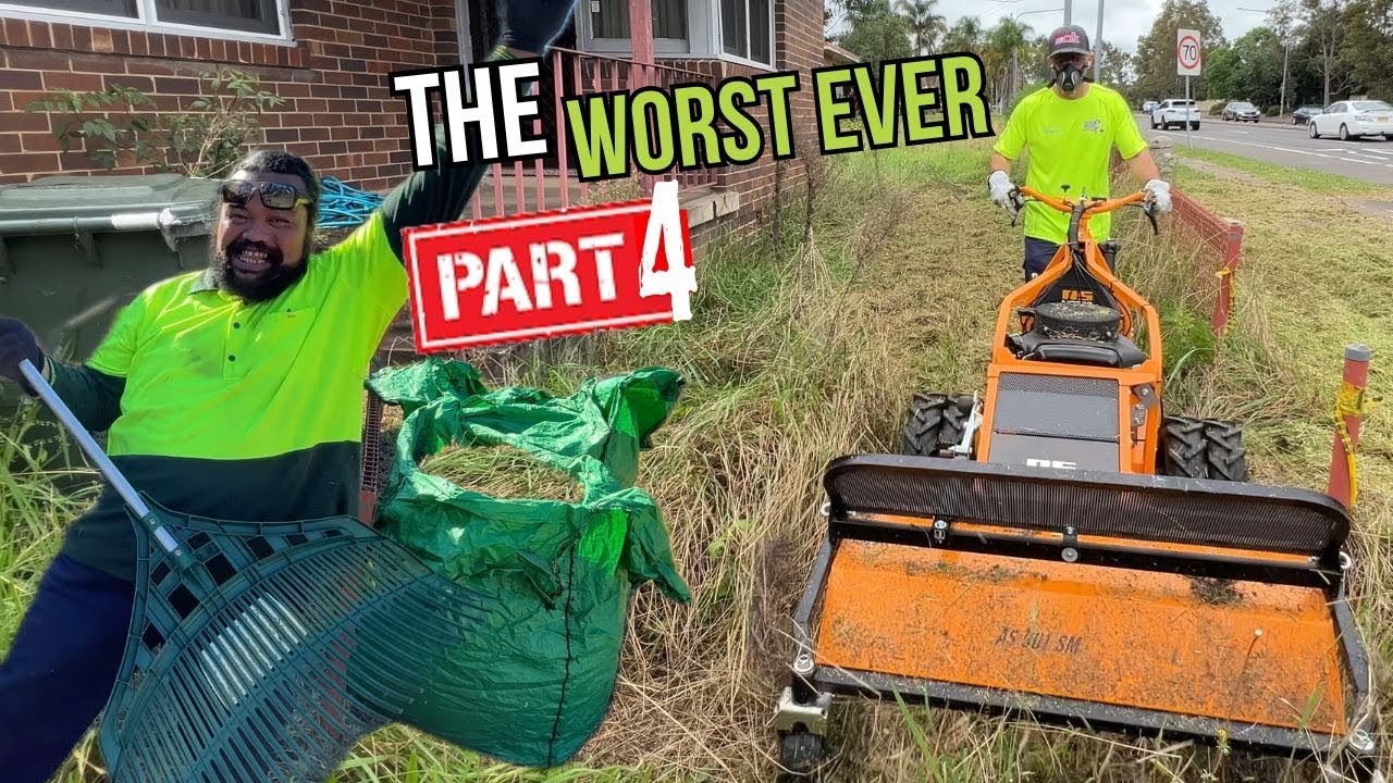 Inspirational workers helped me clean up this elderly man’s yard for ...