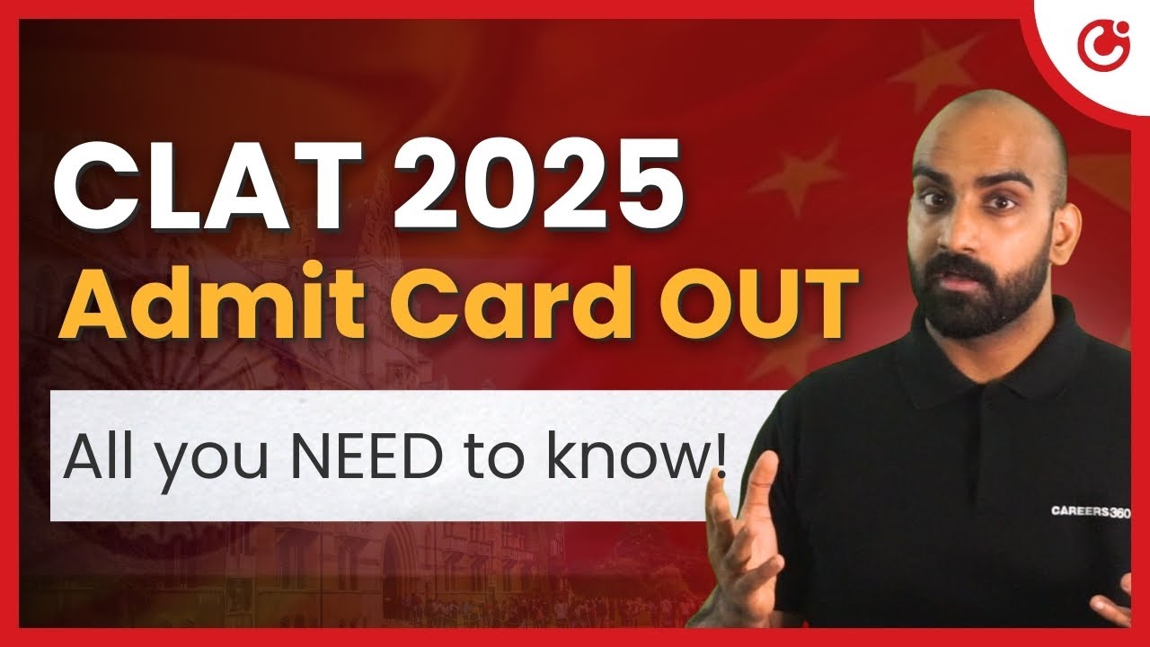 CLAT Admit Card OUT! All Important Details HERE - YouTube