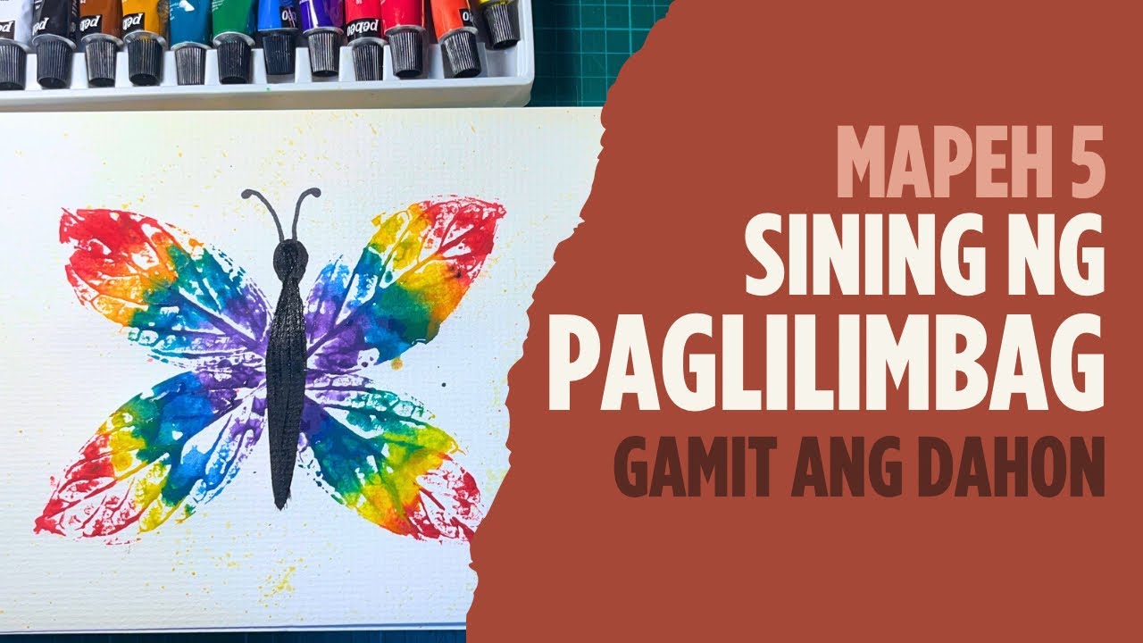 Paglilimbag Gamit ang Dahon | MAPEH 5: Arts Tutorial - YouTube