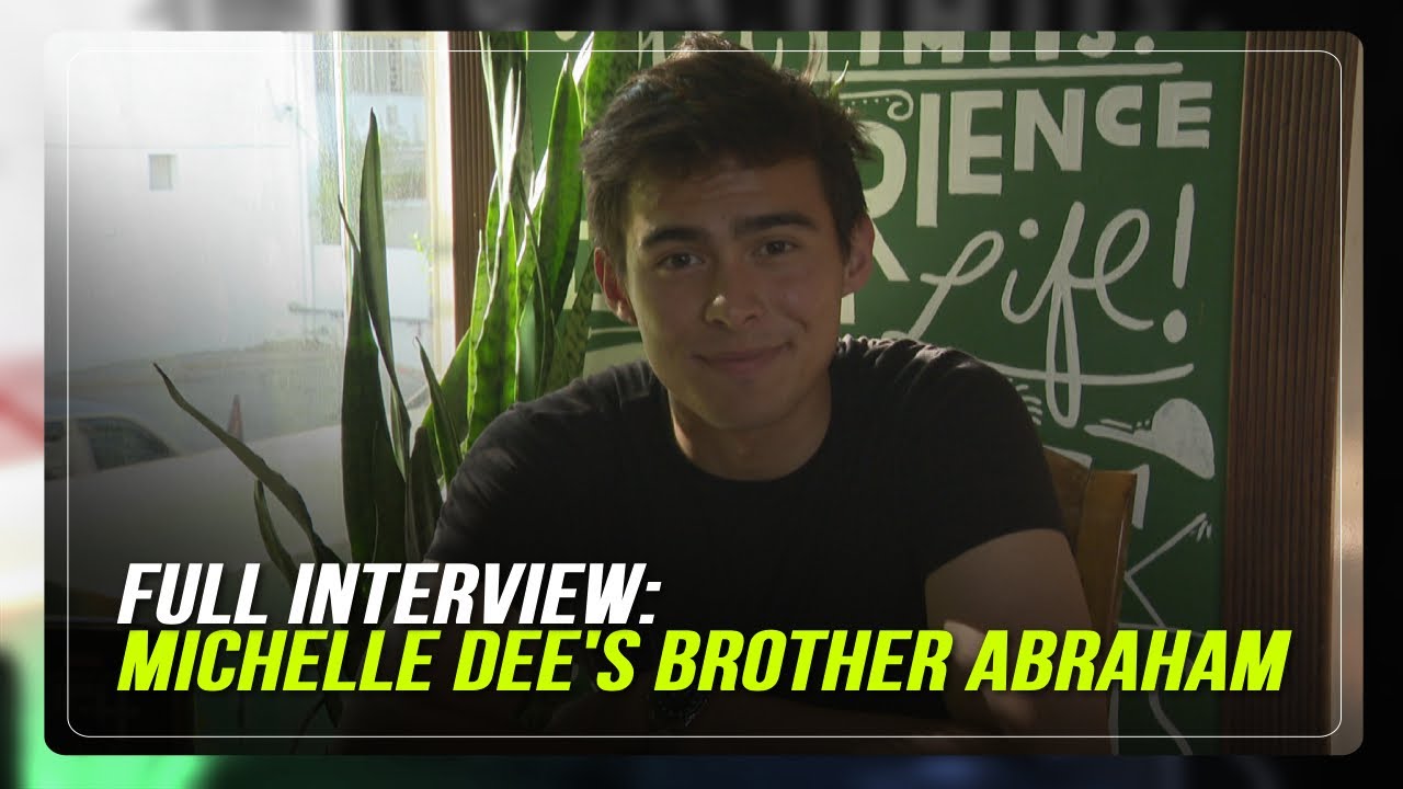 Meet Michelle Dee's younger brother Abraham Lawyer | ABS-CBN News - YouTube