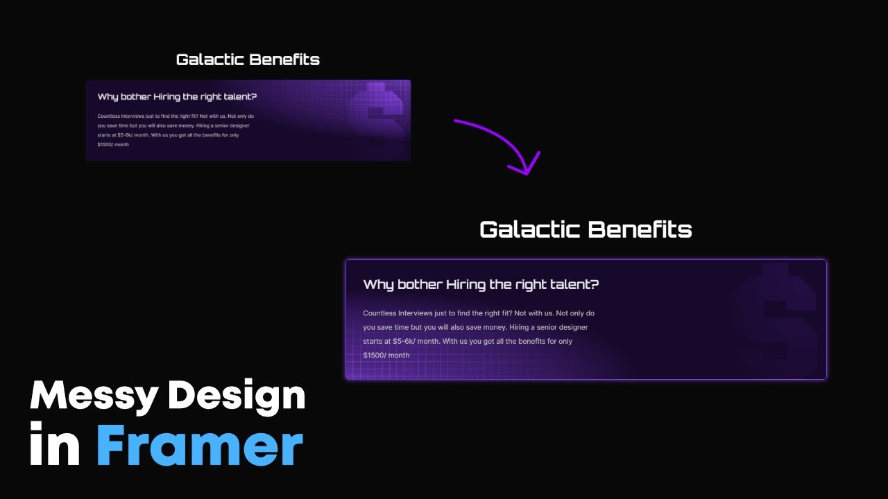 Messy Design in Framer part two | Uncut - YouTube