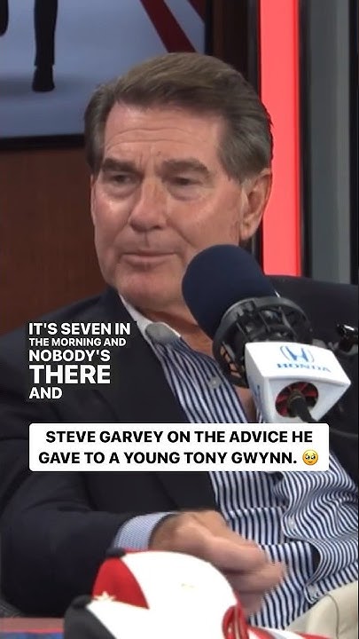 Steve Garvey on the advice he gave to a young Tony Gwynn. - YouTube