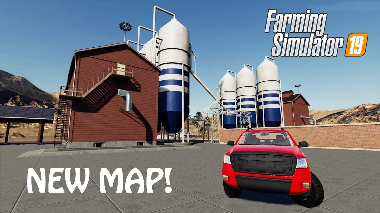 NEW MAP in Farming Simulator 2019 | HUGE OUTBACK MAP ONLINE | PS4 ...