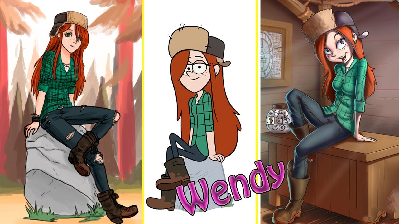 Cartoon Characters Reimagined As Adults 2018 - Misa Cartoons - YouTube