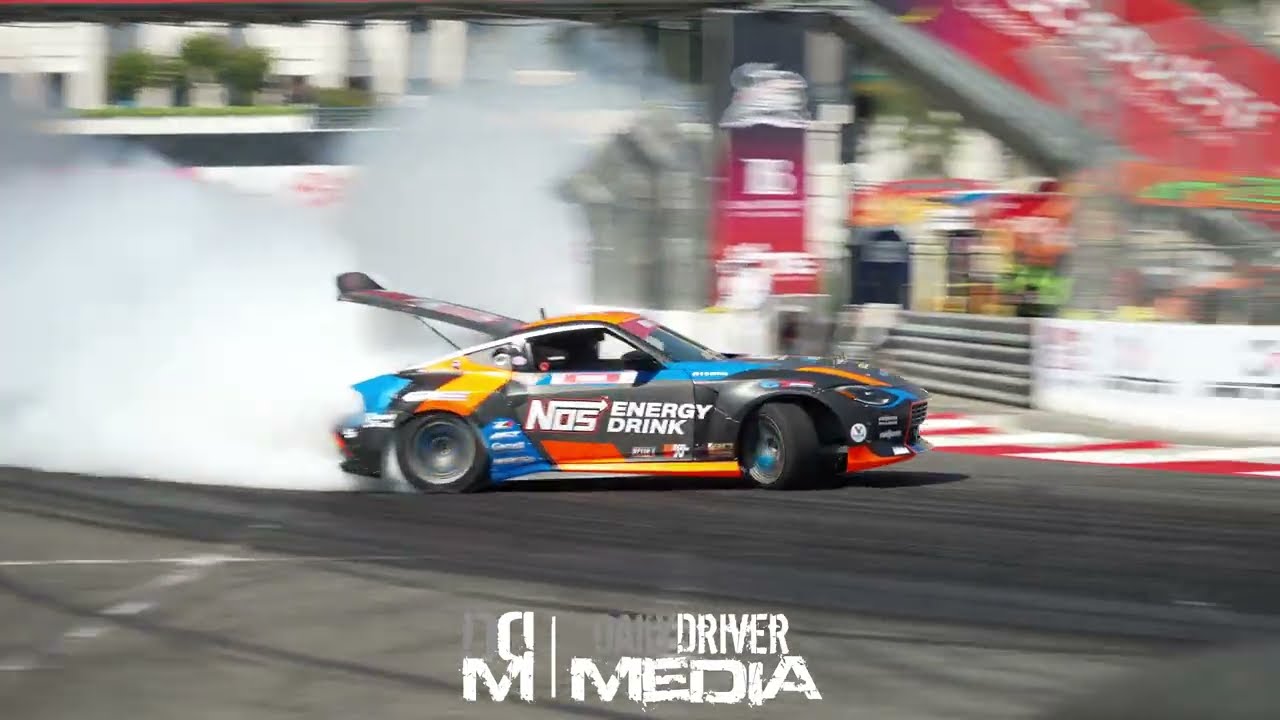New Nissan 400z Active Aero EXPOSED by Chris Forsberg at Formula Drift ...