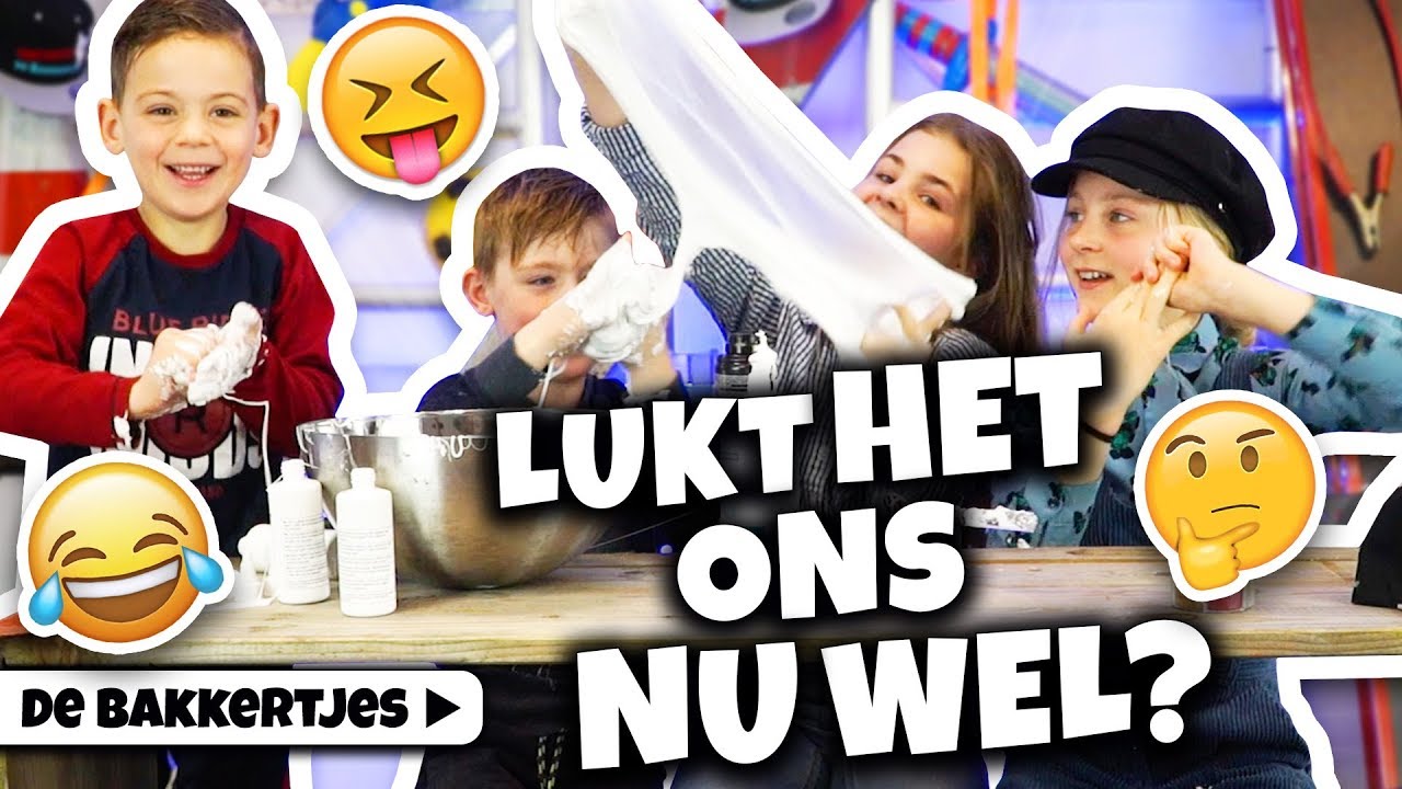 SLIJM MAKEN MET KNAPPE MEISJES !! 😍😍 - De Bakkertjes #220 - YouTube
