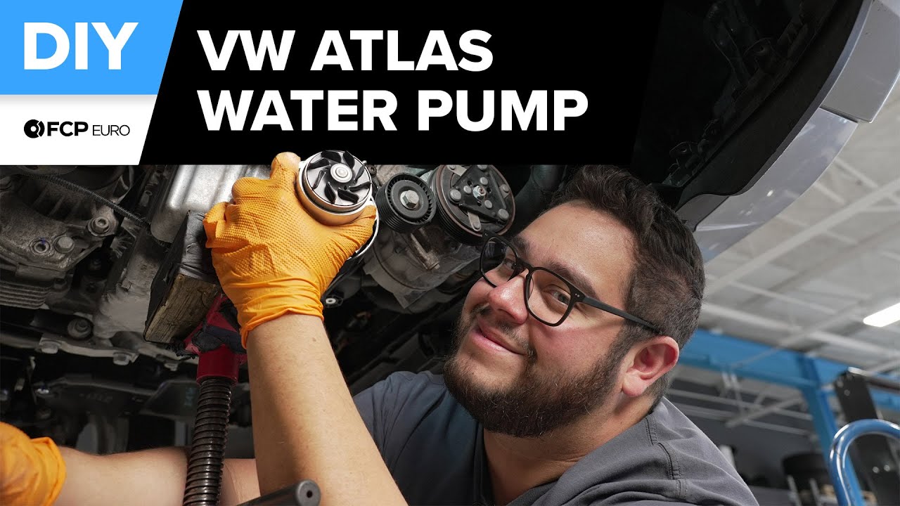 Volkswagen Atlas Water Pump Replacement DIY (2018-2023 Volkswagen Atlas ...