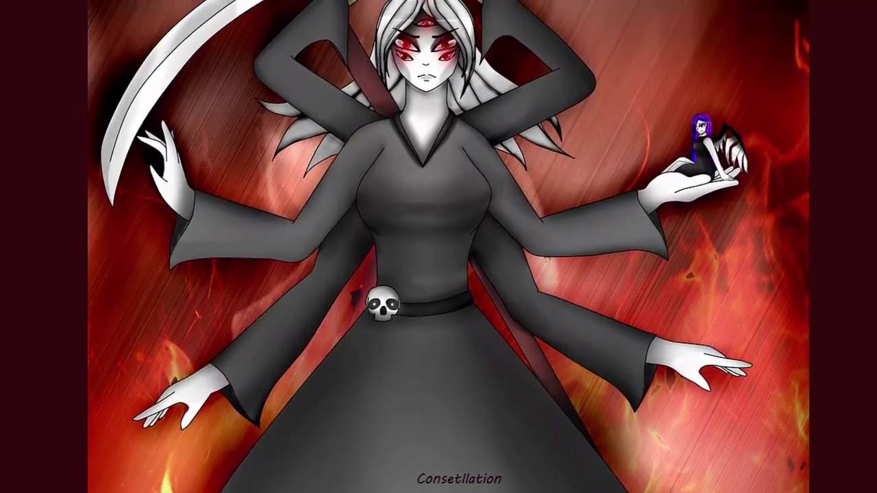 SpeedPaint-My new OC-Death - YouTube