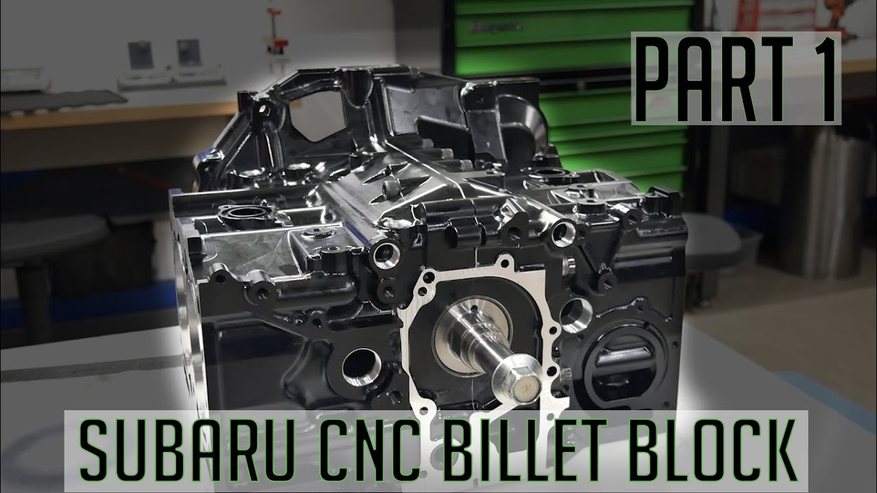 The Build l AMAZING SUBARU CNC BILLET ENGINE l Subi-Performance - YouTube