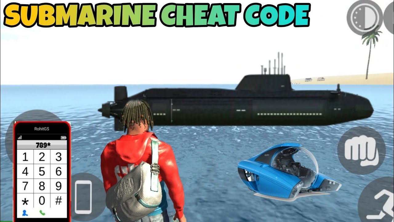 Submarine Cheat Code After Update |Indian Bike Driving 3d In Hindi ...