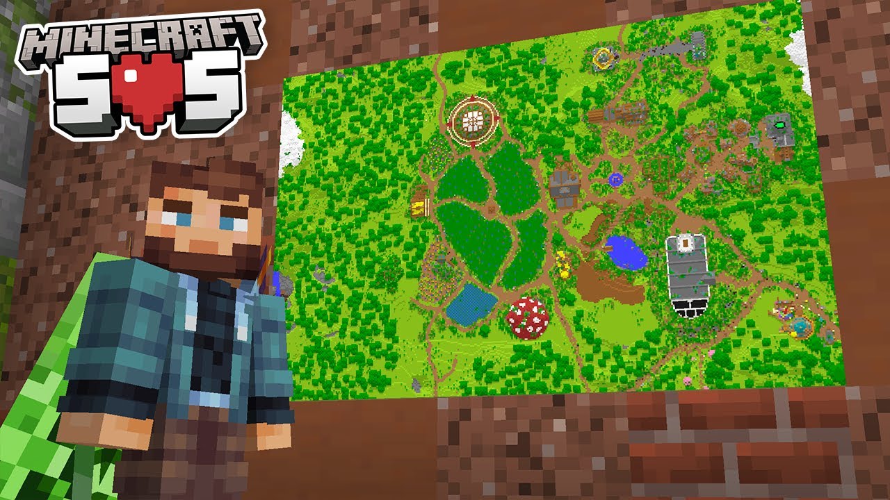 Trying NOT to DIE on Minecraft SOS!!! - YouTube
