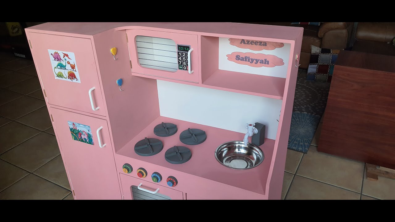 Toy Kitchen Build - YouTube