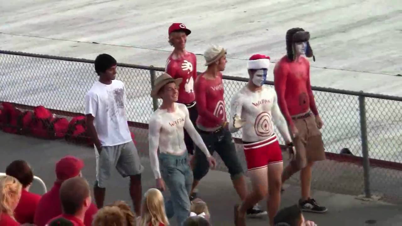 Wapakoneta Redskins Spirit Boys! - YouTube