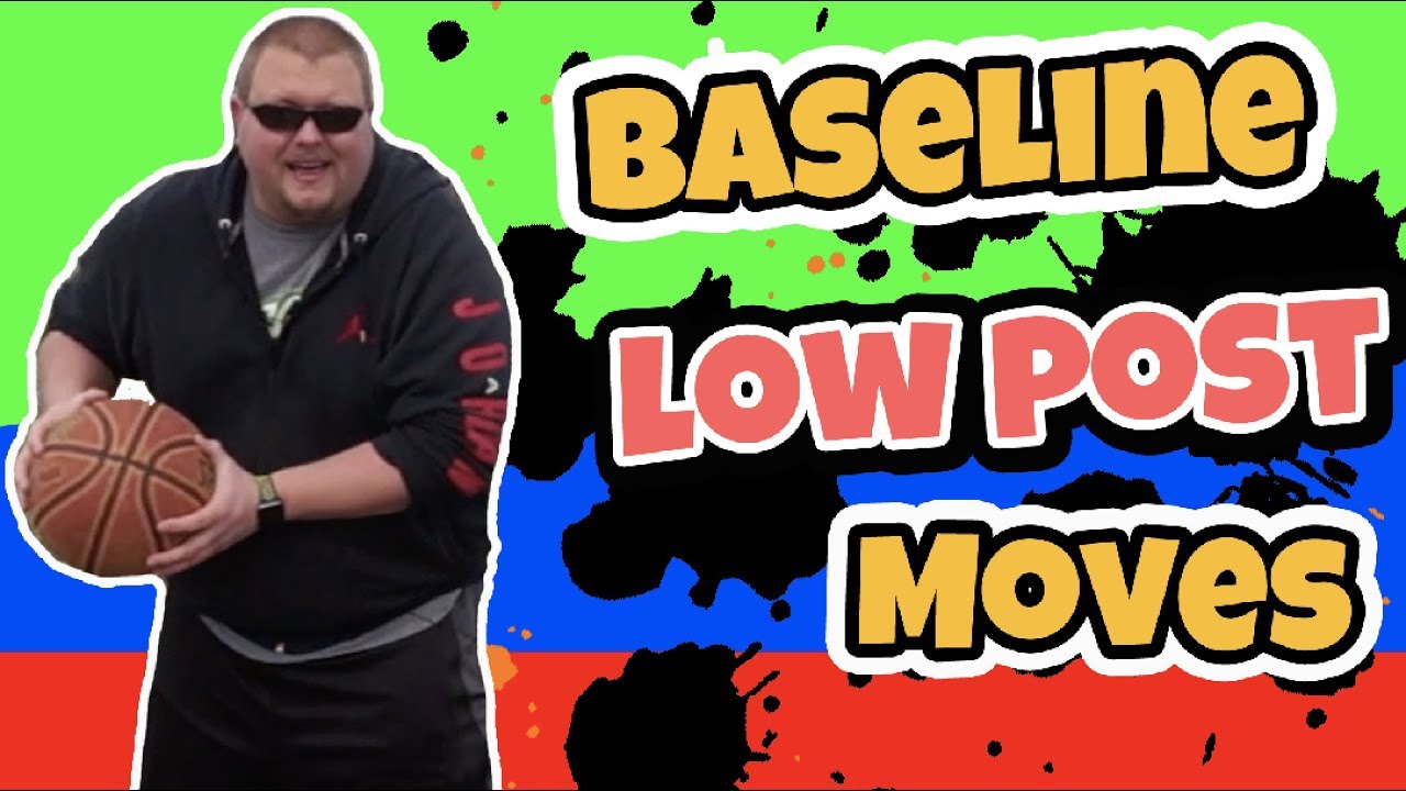 Baseline Defender Basketball Low Post Moves - YouTube