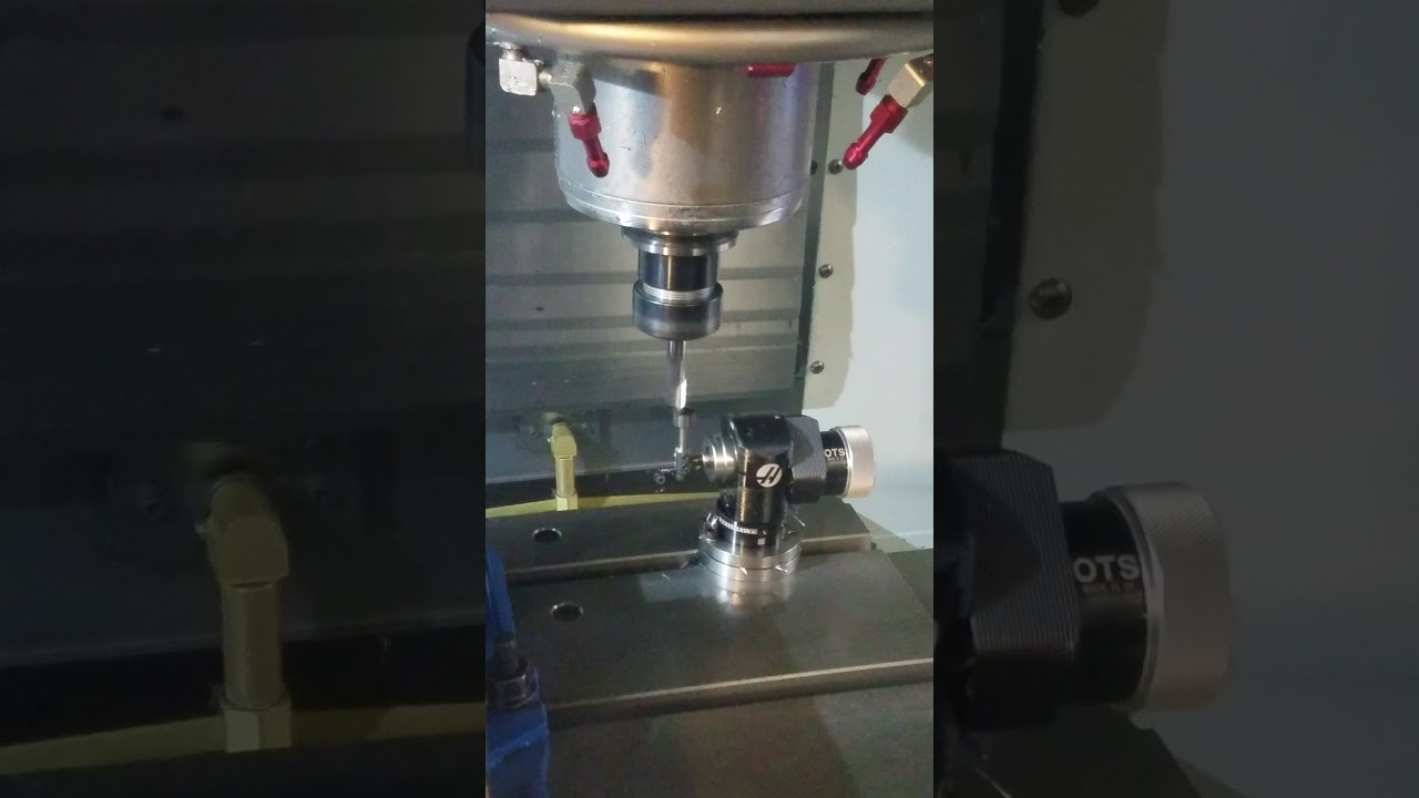 Haas Wireless Tool Setter - YouTube