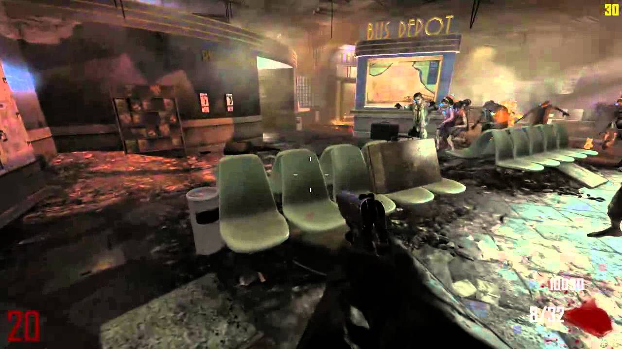 CoD Black Ops 1&2 Zombies : Escapes&Crazy Trainss - YouTube
