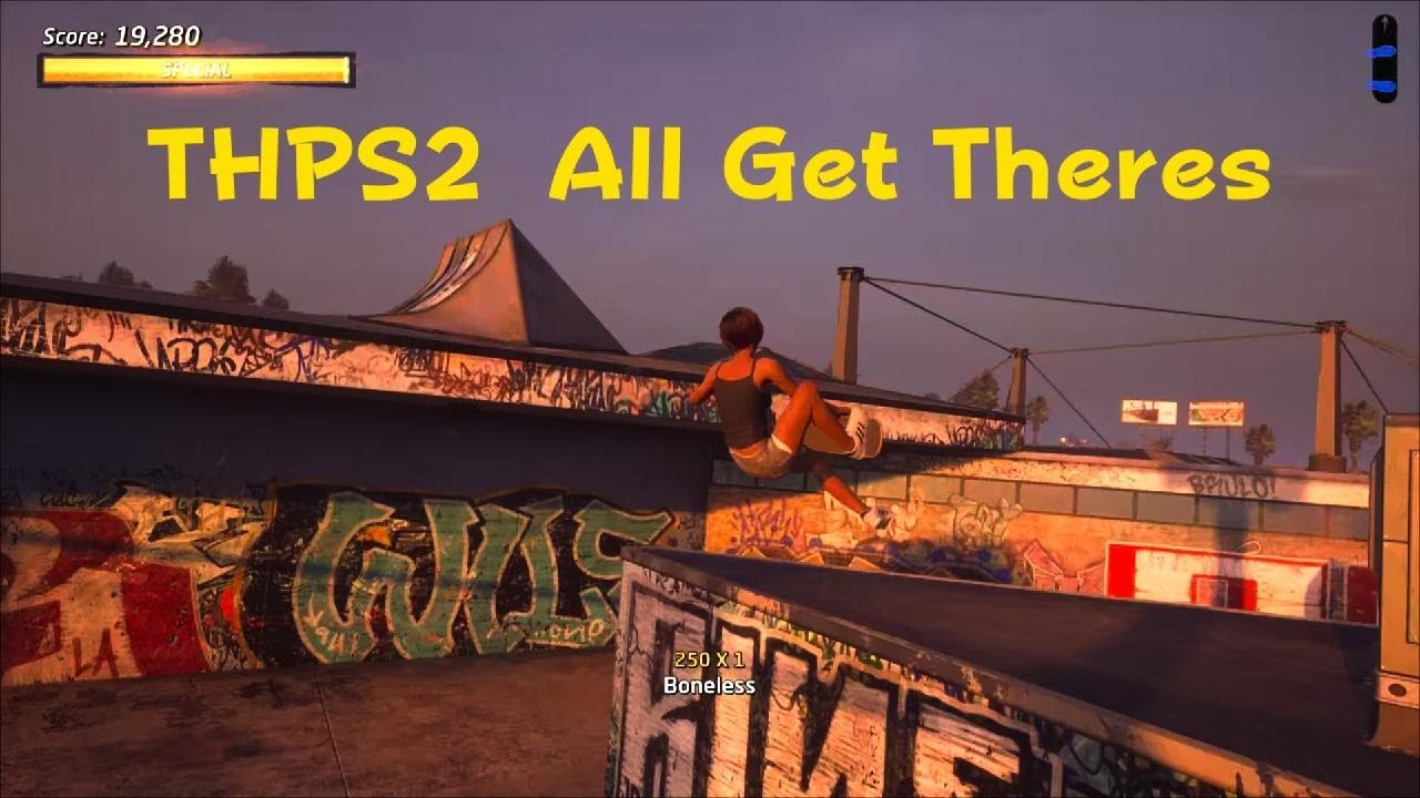 THPS2 All Get Theres - YouTube