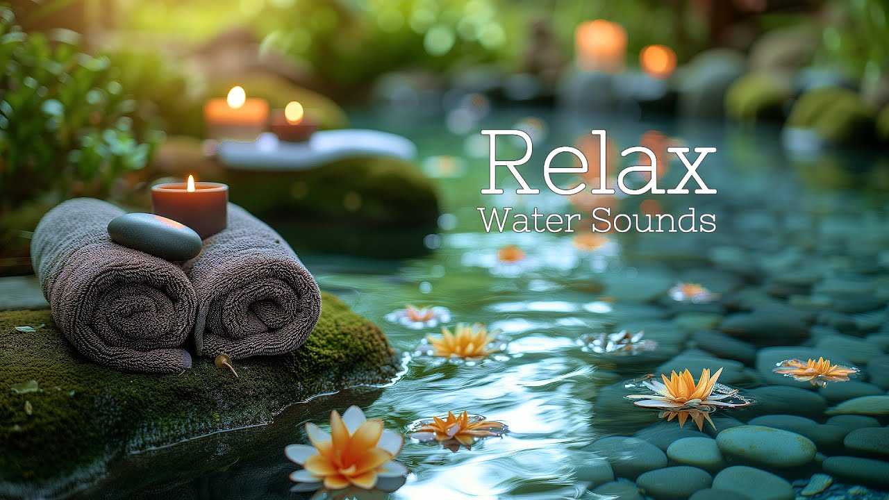 Relaxing Music with Water Sounds, Stress Relief Music, Sleep Music ...
