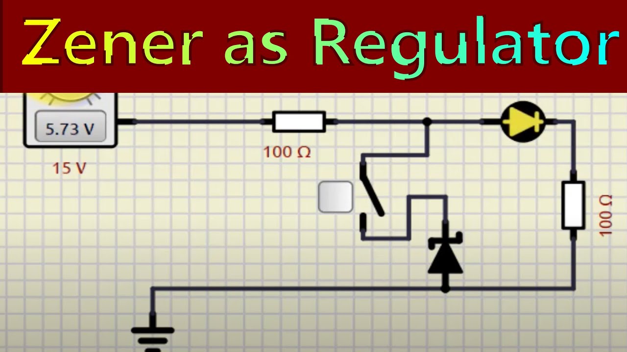 Exp1 Zener Diode As Voltage Regulator Multisim Live