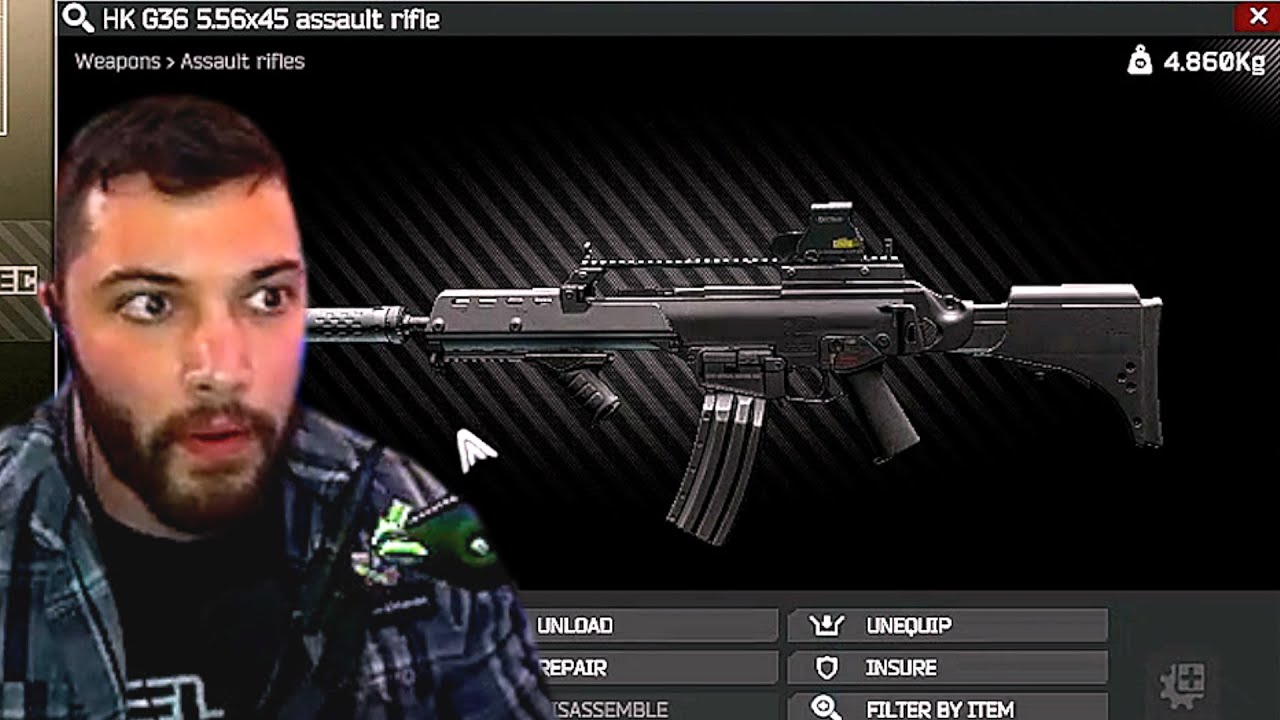 IS G36 a TERRIBLE GUN? - Escape From Tarkov Highlights - YouTube