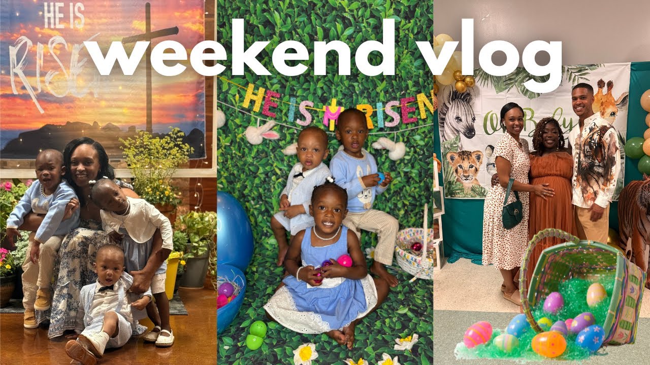 *HE GOT UP!* A Weekend in My Life | Resurrection Sunday, At-Home ...