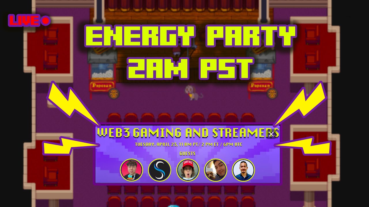 Live: Energy party Later | Pixels Online - YouTube