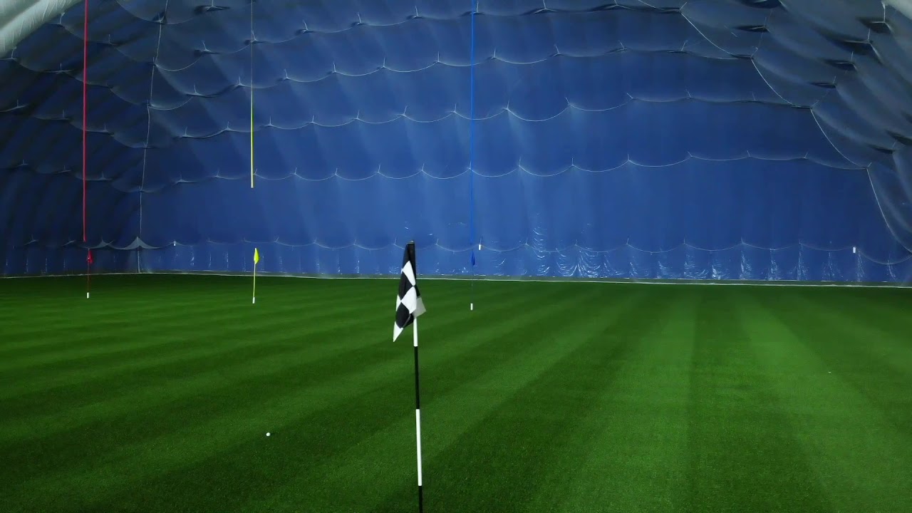 Mistwood Golf Dome: Inside the Construction - YouTube