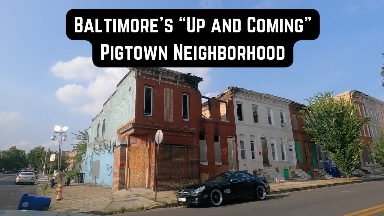 Baltimore's "Up and Coming" Pigtown Neighborhood - YouTube