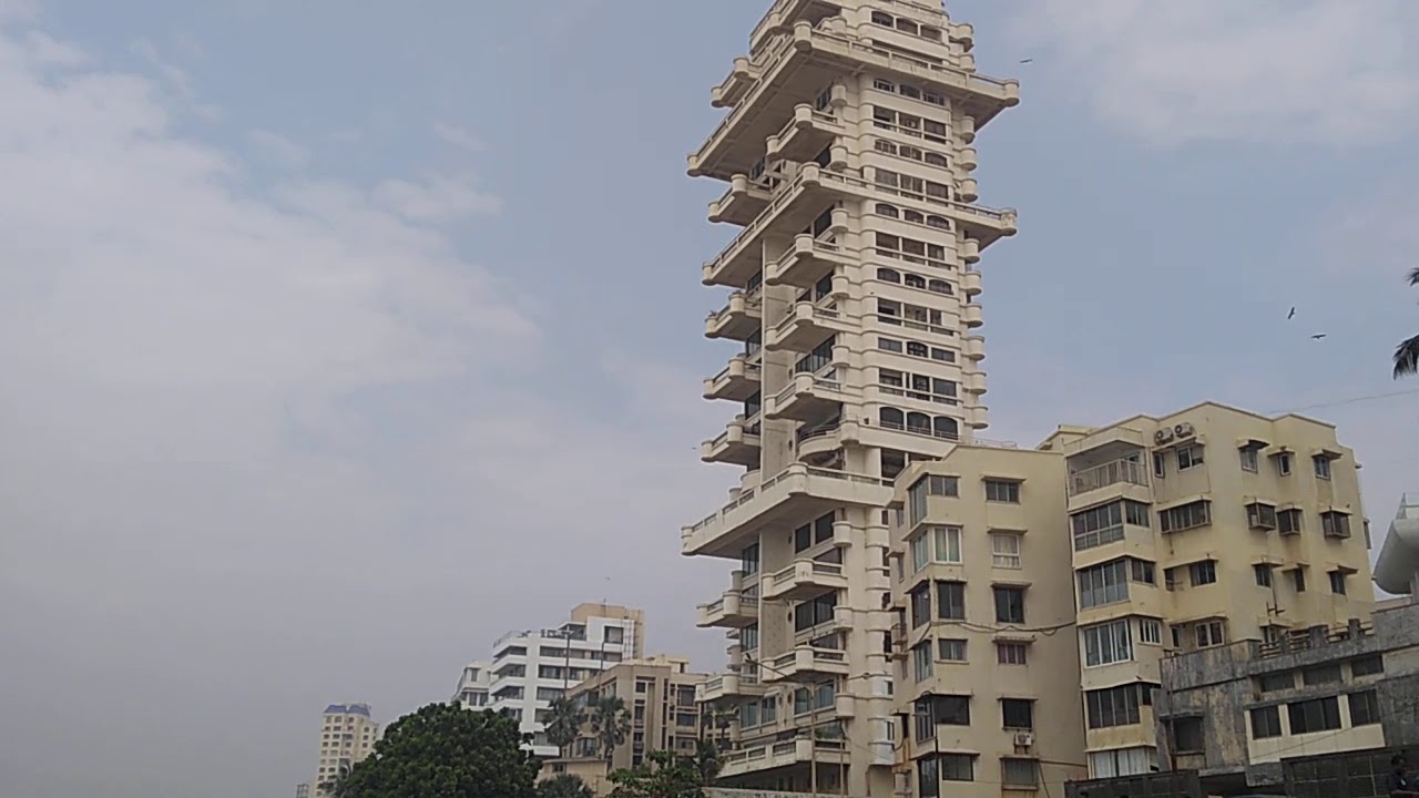 SHAHRUKH KHAN HOUSE MANNAT FRONT VIEW BANK STAND BANDRA MUMBAI - YouTube