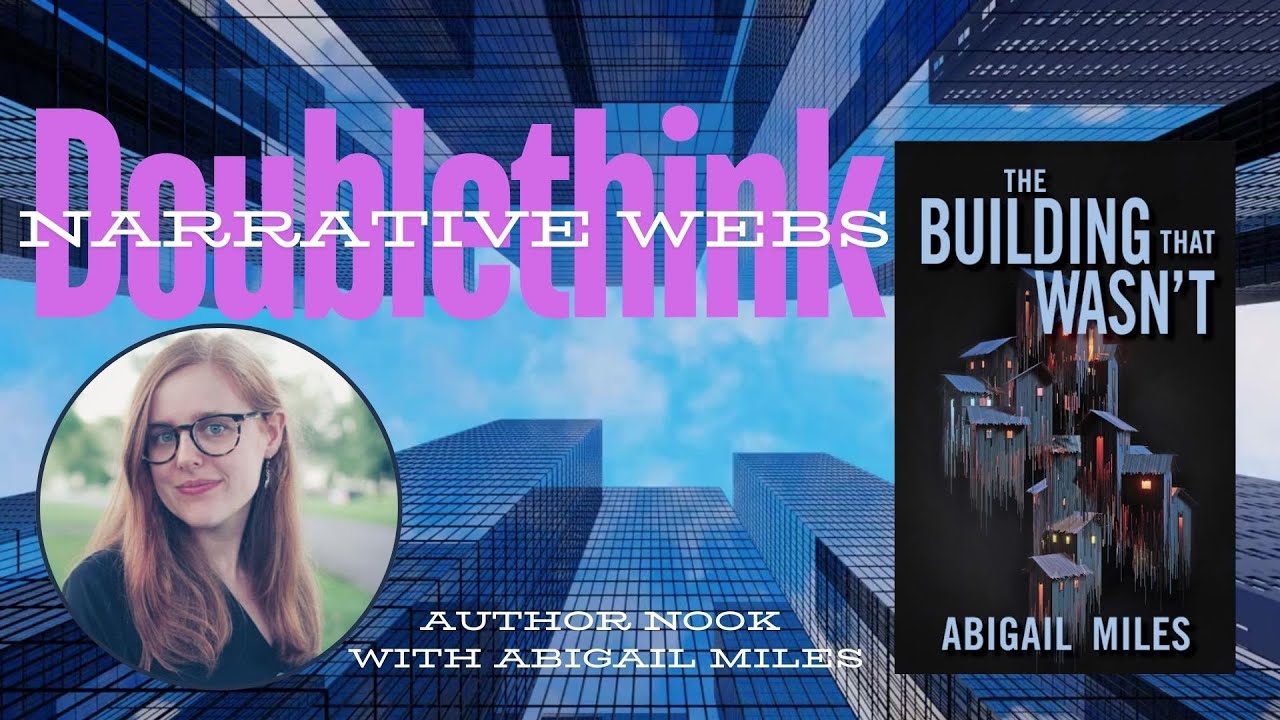 Narrative Webs and Double think author talk with Abigail Miles - YouTube