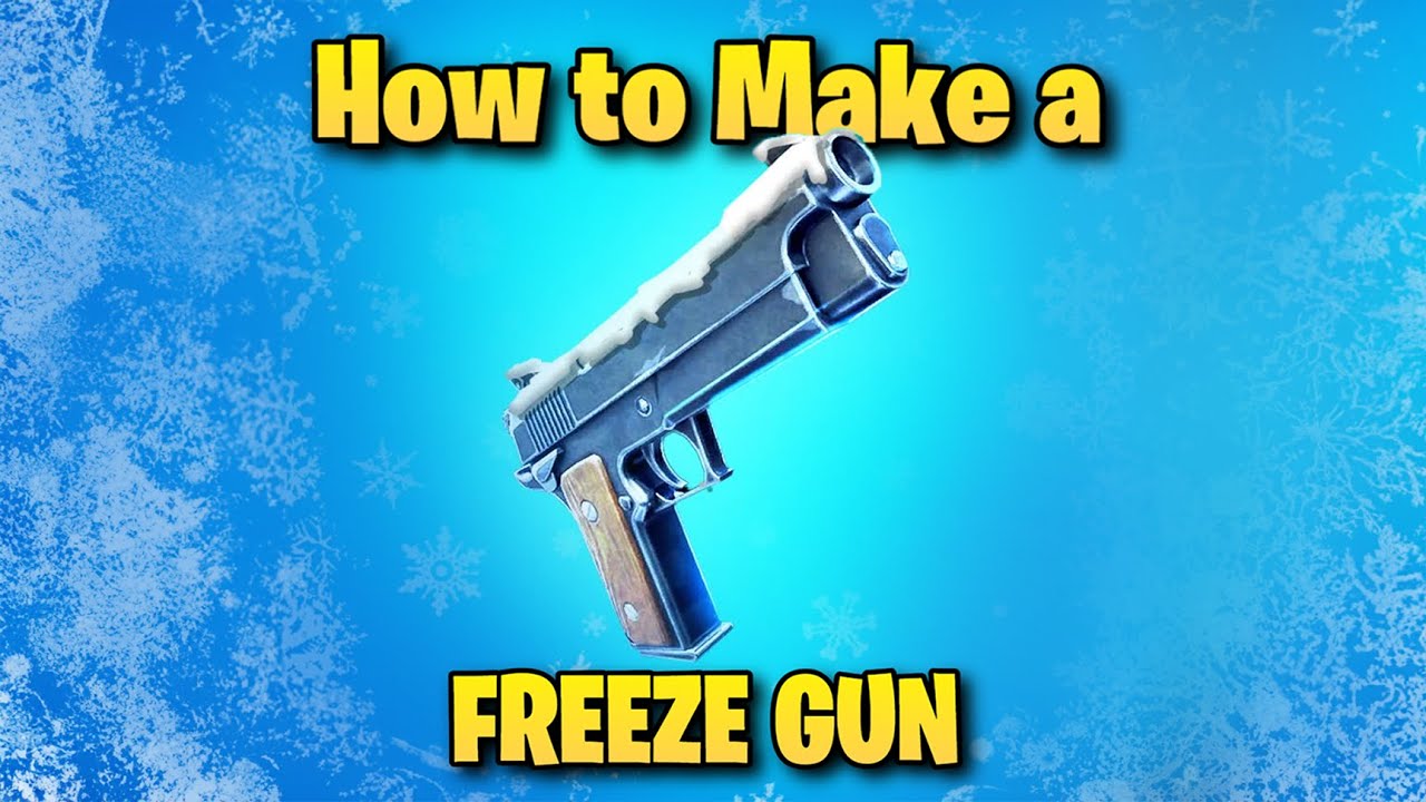 How to Make a FREEZE GUN (Superpower) - Fortnite UEFN - YouTube