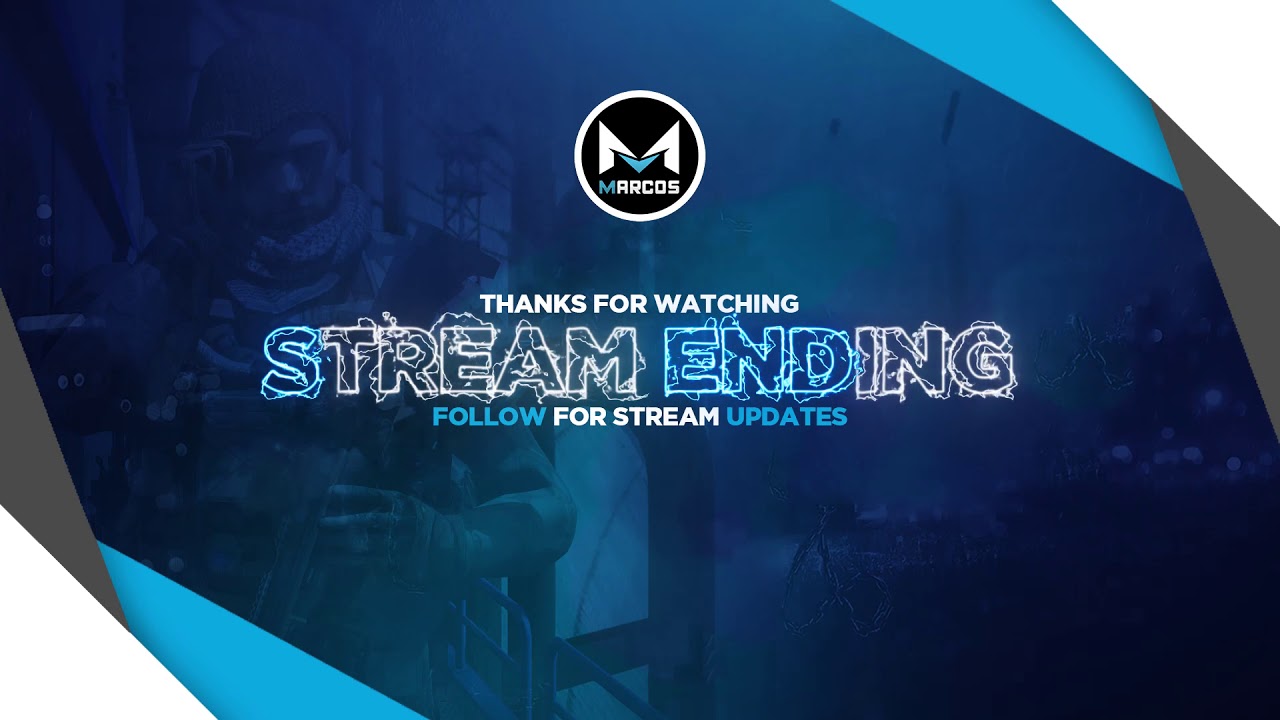 Animated text [STREAM ENDING] - YouTube