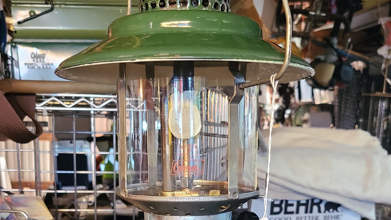 Vintage Coleman Lantern Restoration - Model 228 E - October 1952 ...